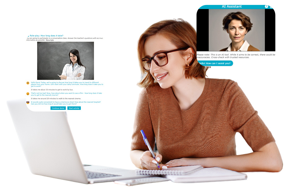 Online language elearning software - Dexway